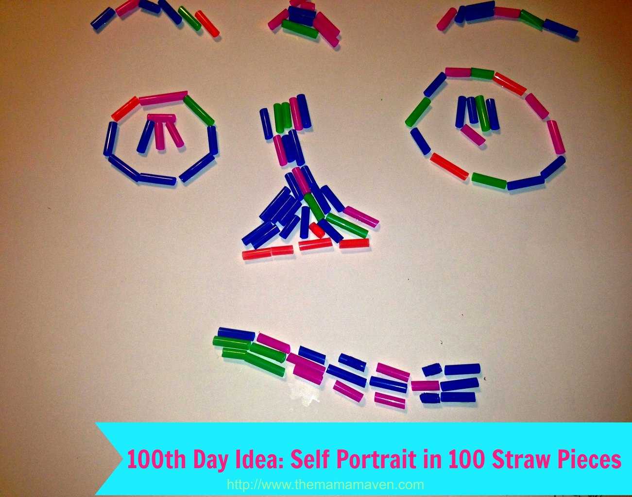 2 More Ideas for 100th Day of School Projects - The Mama Maven Blog