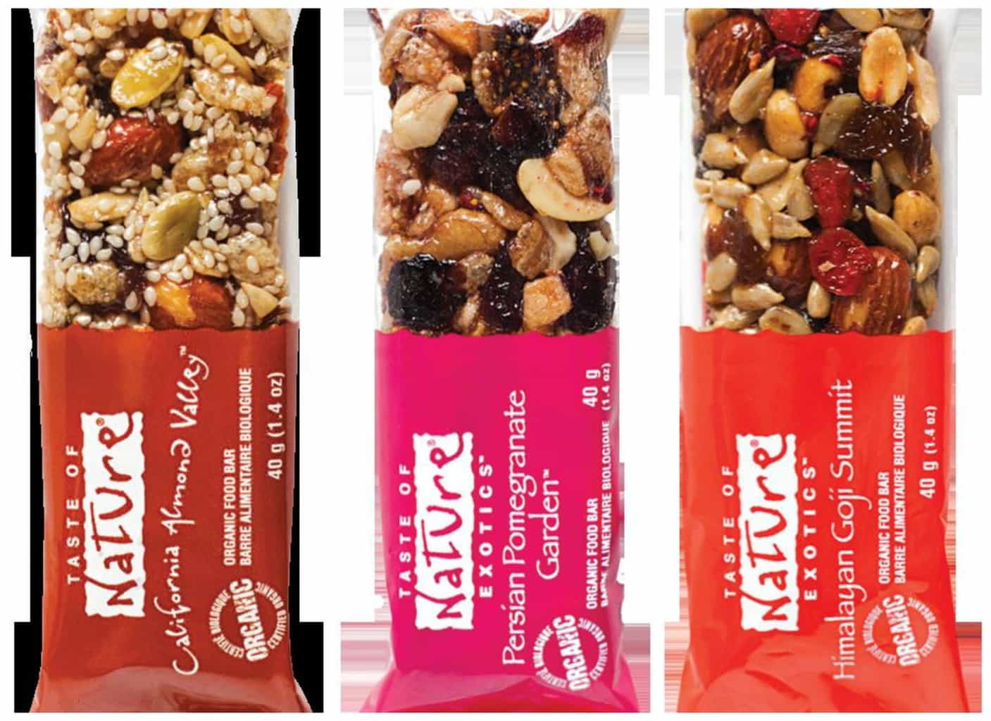 “Taste of Nature” Organic Food Bars | Mama's Bites