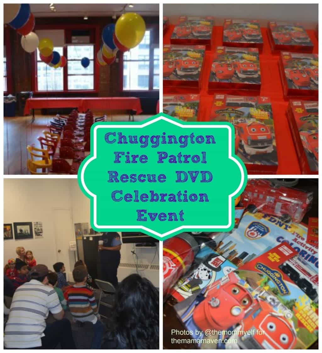 Chuggington Fire Patrol Rescue DVD Celebration Event - The Mama Maven Blog