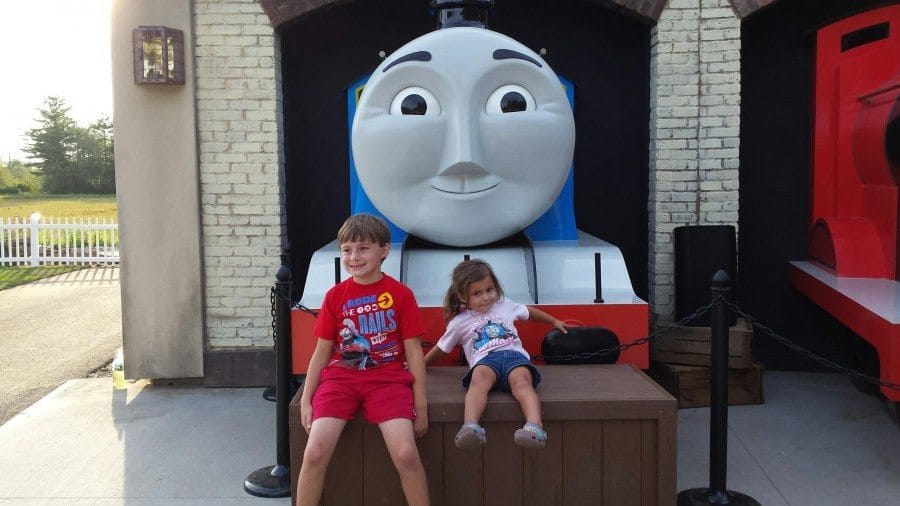 Visiting Thomas Land at Edaville USA