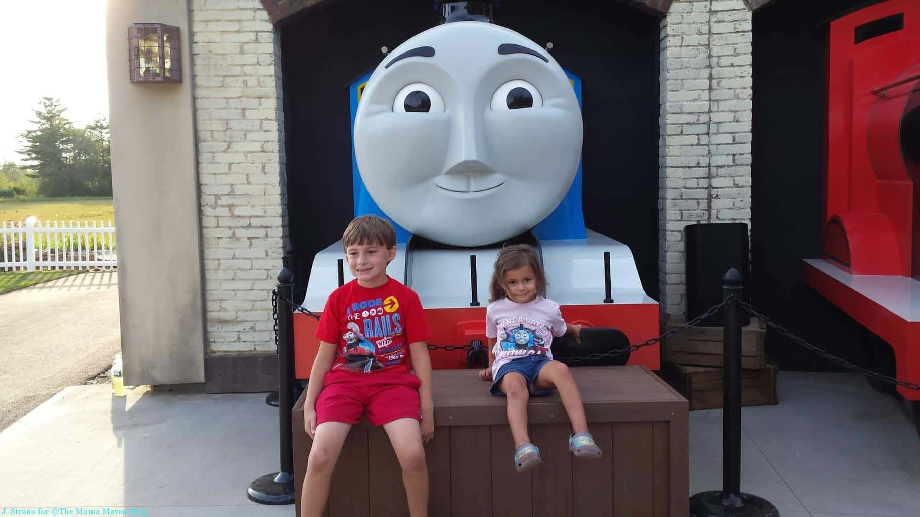 Visiting Thomas Land at Edaville USA