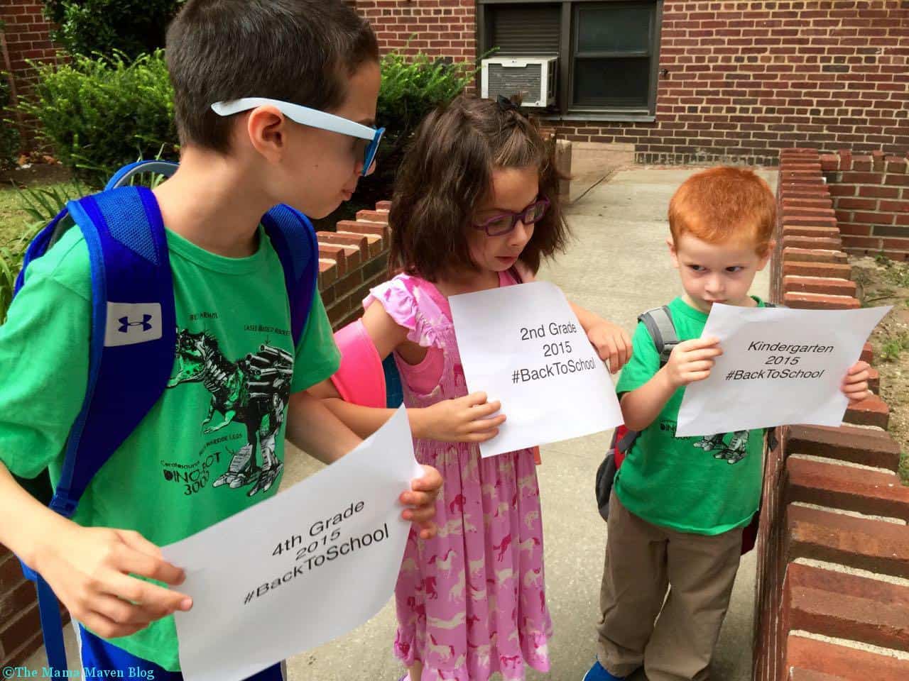 The First Day Back to School in NYC