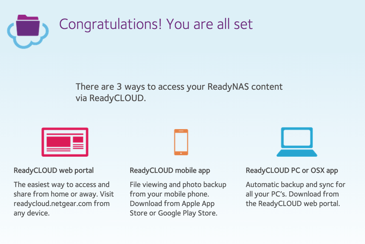 NETGEAR ReadyNAS System Backs up Computer Files Simply and Securely