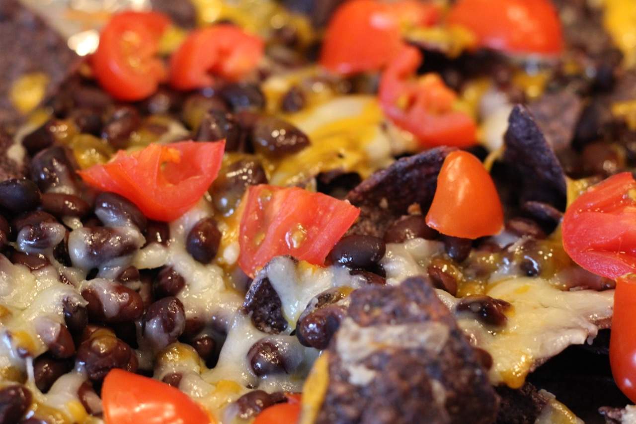 Black Bean and Cheese Nachos - The Mama Maven Blog