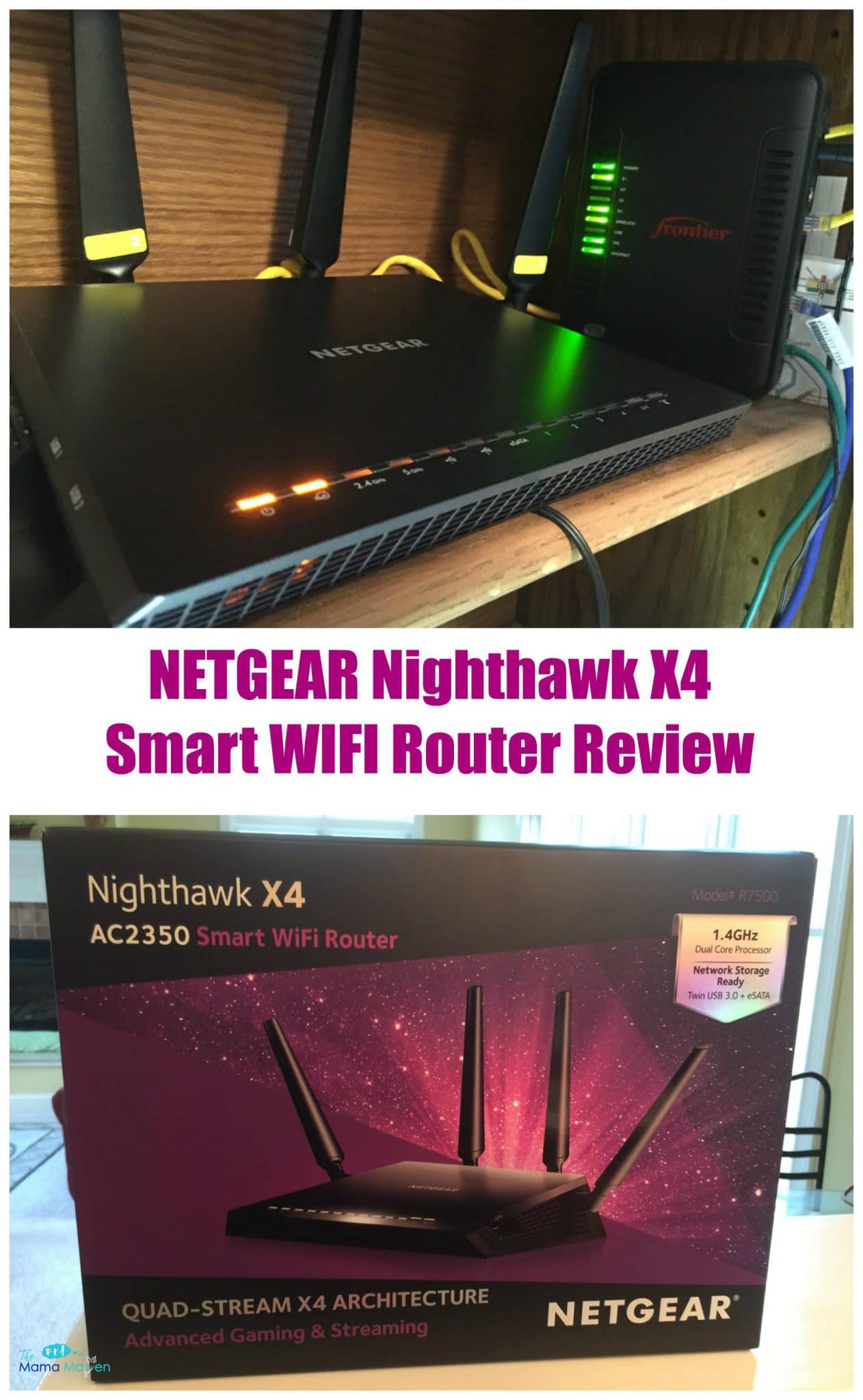 NETGEAR Nighthawk X-4 Smart WIFI Router