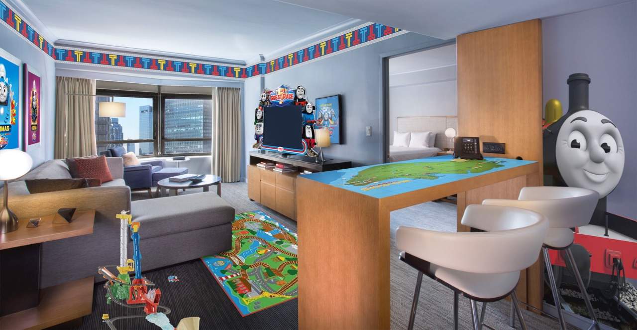 Your Thomas Fan will love NY Hilton Midtown’s Thomas & Friends Package
