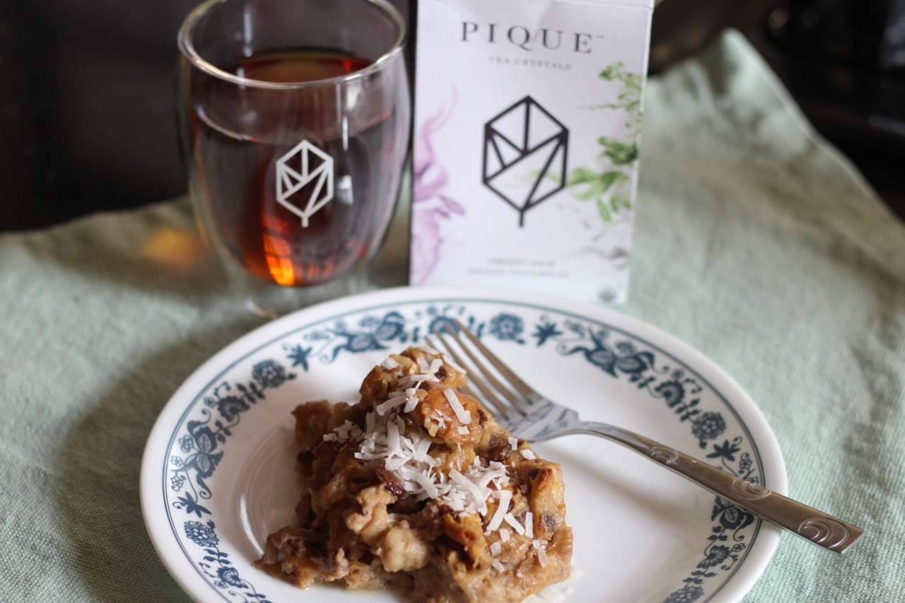 Dairy Free Earl Grey Bread Pudding