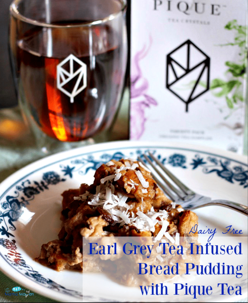 Dairy Free Earl Grey Bread Pudding