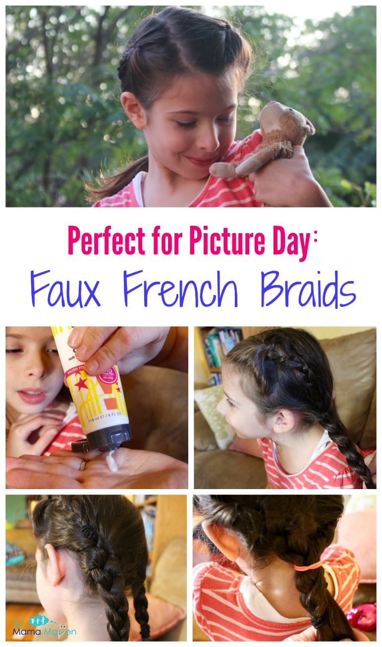 Hairstyles for Girls - Faux French Braids Tutorial