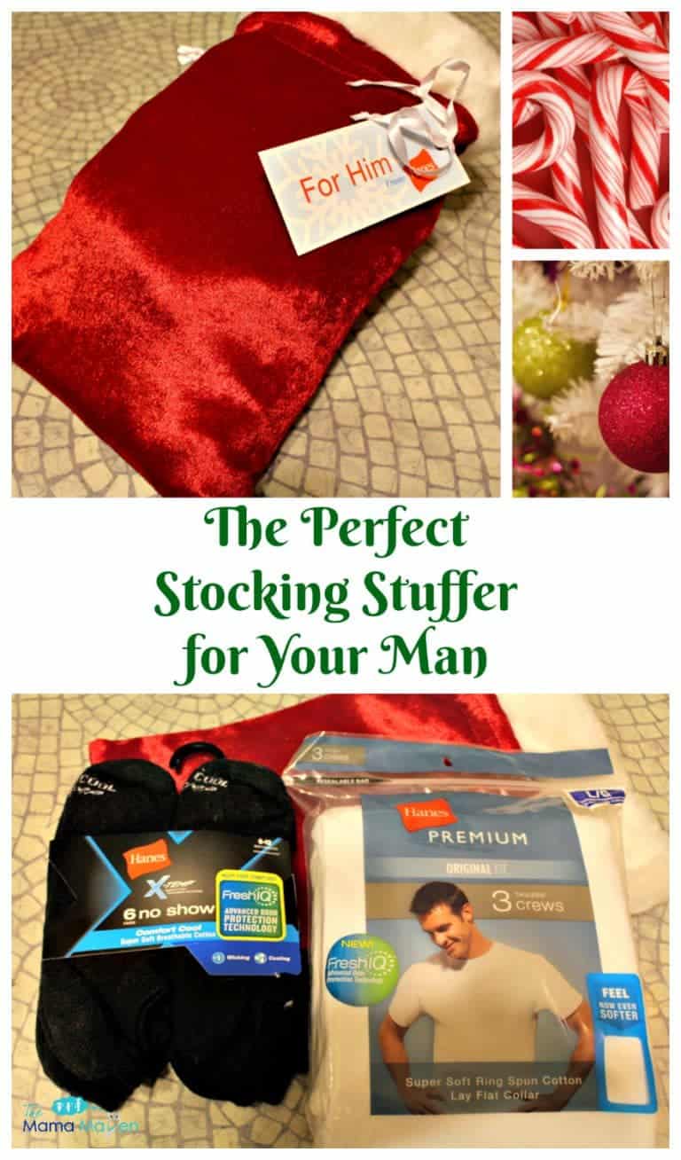 The Perfect Stocking Stuffer for Your Man: Hanes with Fresh IQ
