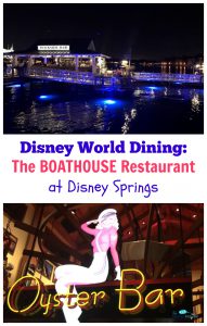 Disney World Dining: The BOATHOUSE Restaurant at Disney Springs