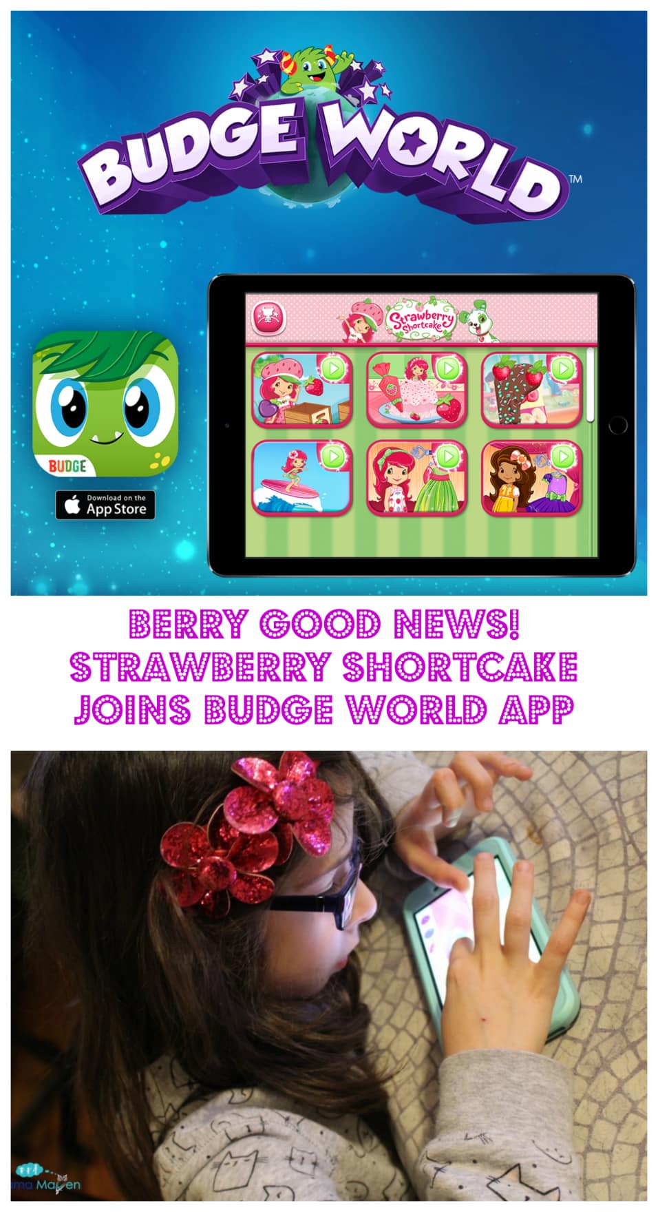 Strawberry Shortcake Joins Budge World App