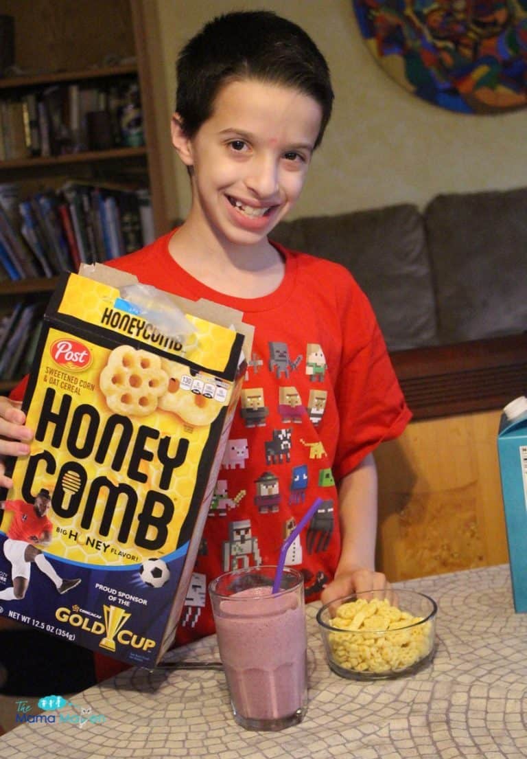 Think Biggerer with Honeycomb Cereal