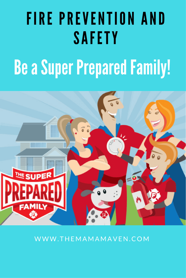 Fire Prevention Month: Make Sure Your Family is A Super Prepared Family