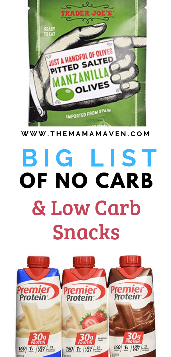 No carb low carb snacks No carb low carb snacks