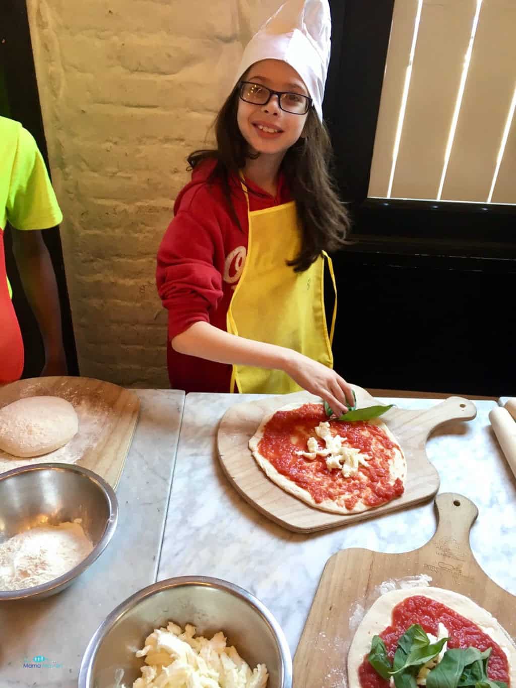 Cool NYC Kids Activity: Kids Pizza Making Classes at Rossopomodoro