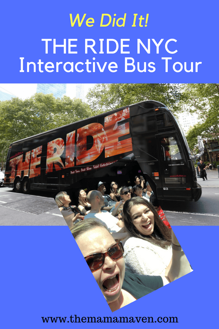 We Did It! THE RIDE NYC Interactive Bus Tour (+ Discount Code) - The ...