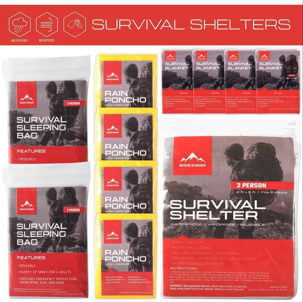Be Prepared for Any Emergency With Rescue Guard Survival Pack