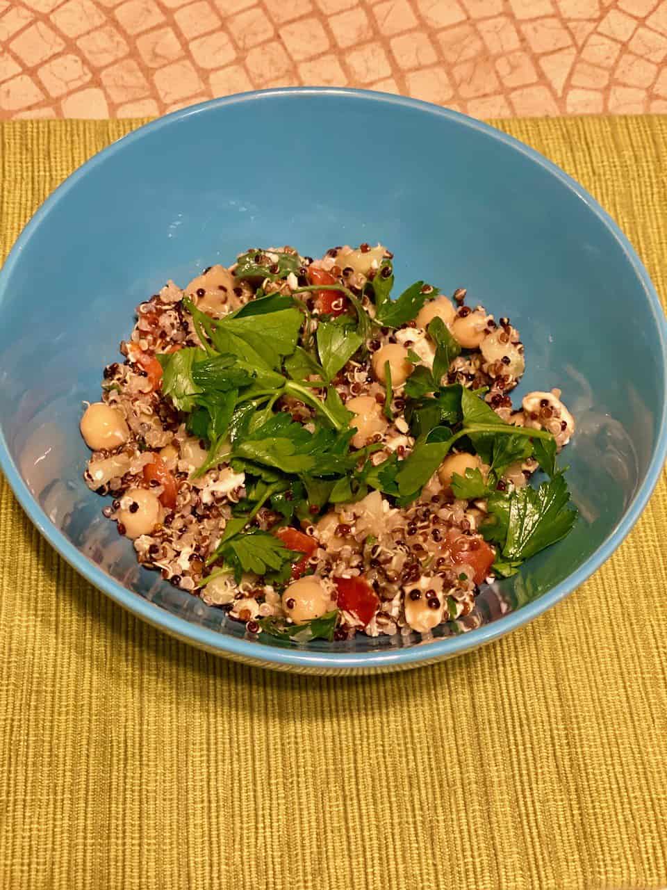 Instant Pot Quinoa Salad with Feta - The Mama Maven Blog