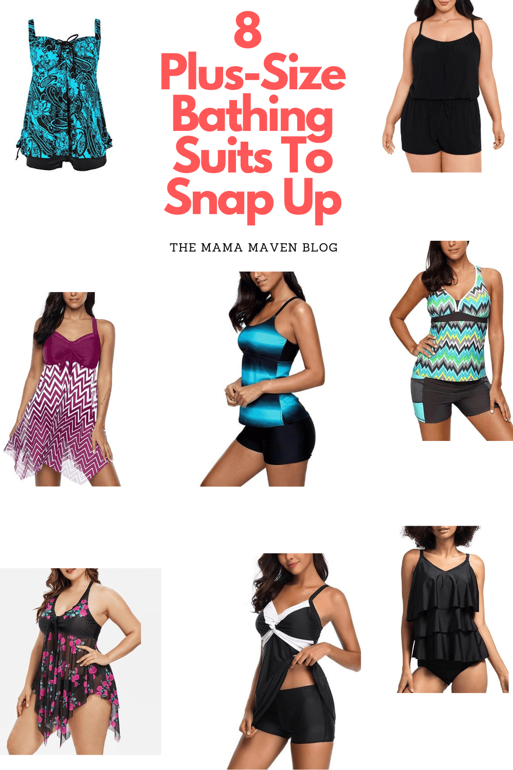 8 Plus-Size Bathing Suits To Snap Up Right Now - The Mama Maven Blog