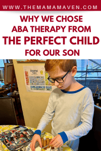 Why We Chose ABA Therapy from The Perfect Child for Our Son - The Mama ...
