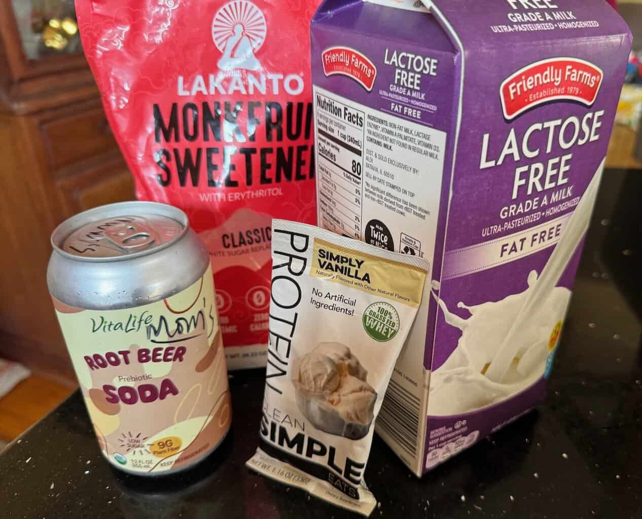 Vanilla Root Beer Float Protein Ice Cream (Ninja CREAMI) - The Mama ...