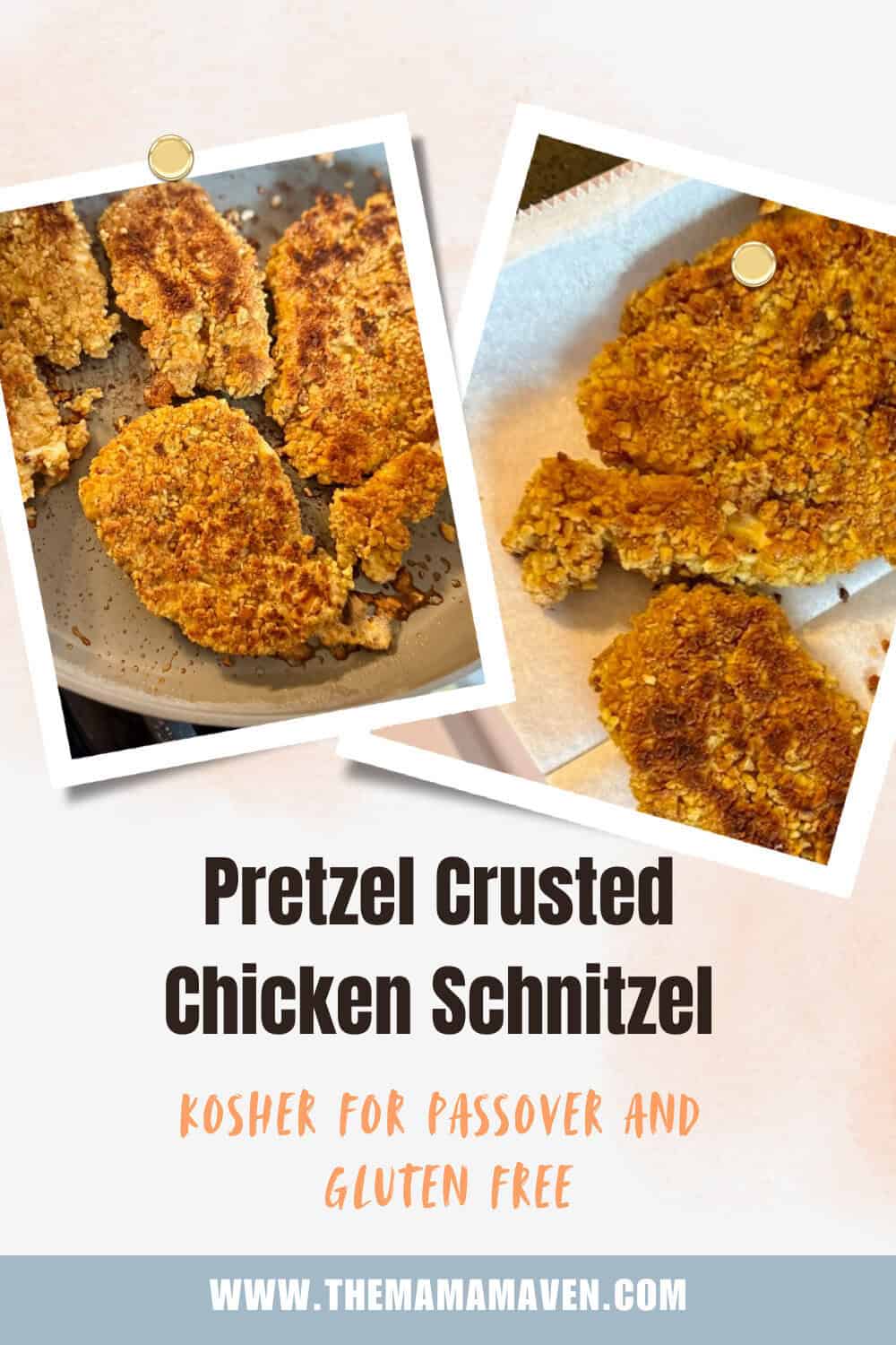 Pretzel Crumb Chicken Schnitzel – Kosher for Passover, Gluten Free ...