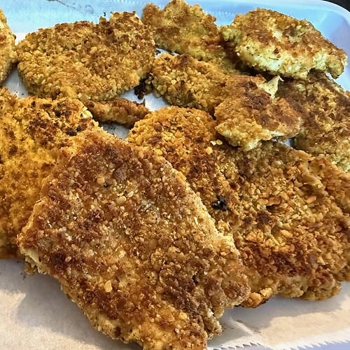 Pretzel Crumb Chicken Schnitzel – Kosher for Passover, Gluten Free ...